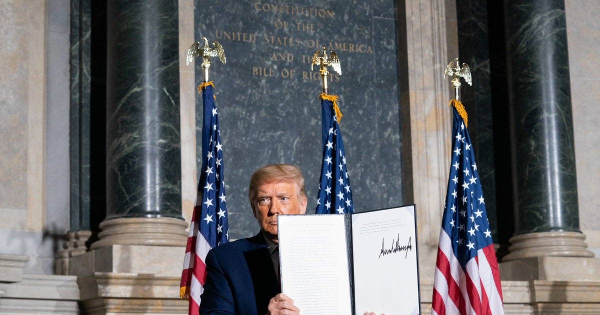 CREW sues for records on Trump’s racist 1776 Commission report - CREW ...
