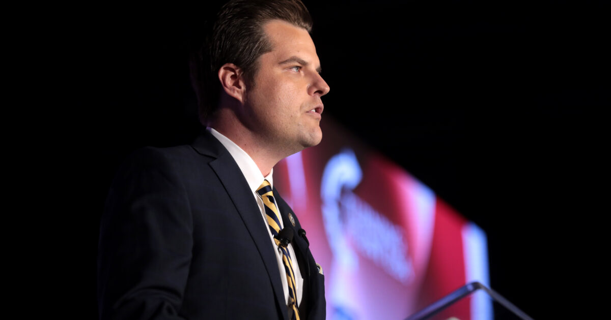 Senate Judiciary should not consider Matt Gaetz for AG without Ethics ...