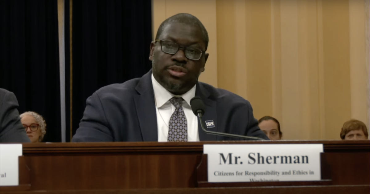 Donald Sherman testifies on importance of VA oversight and ...